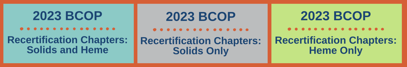 BCOP Recertification Chapters | HOPA